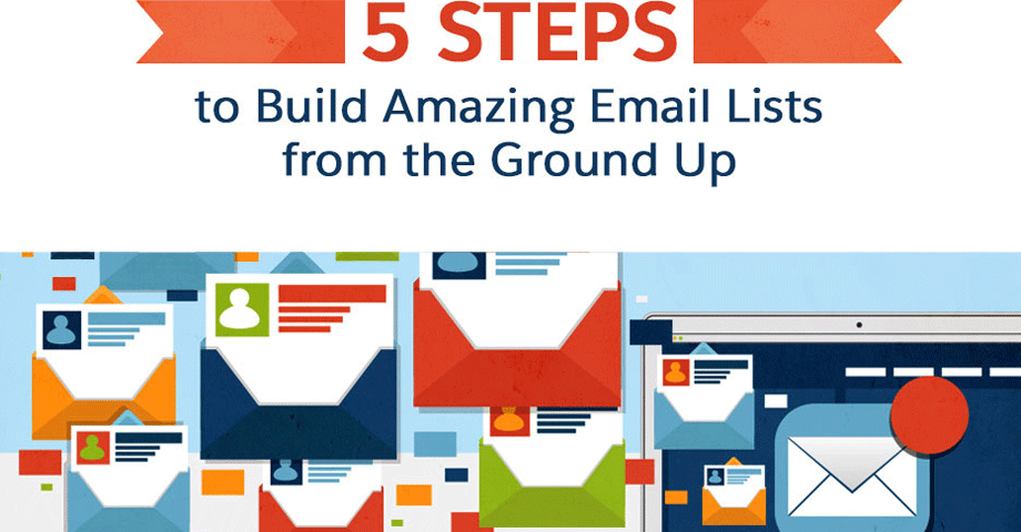 5 Steps To Grow Your Email List [Infographic] - Lireo Designs