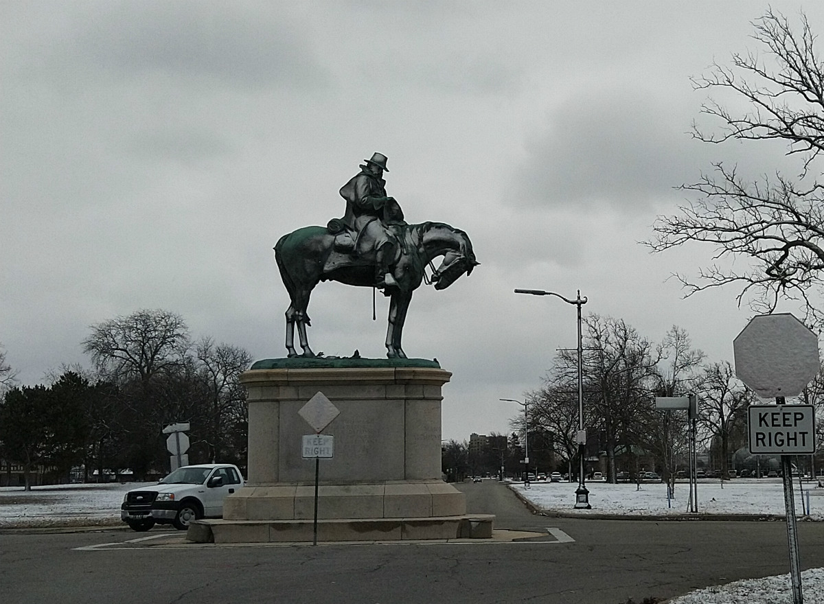 Photo of the Week: Alpheus Starkey Williams Statue at Belle Isle State ...