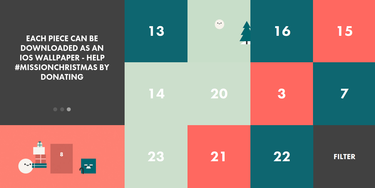 Advent Calendars for Web Professionals: 2015 - Lireo Designs