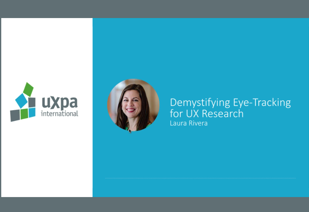 Takeaways from Demystifying Eye Tracking for UX Research - Lireo Designs