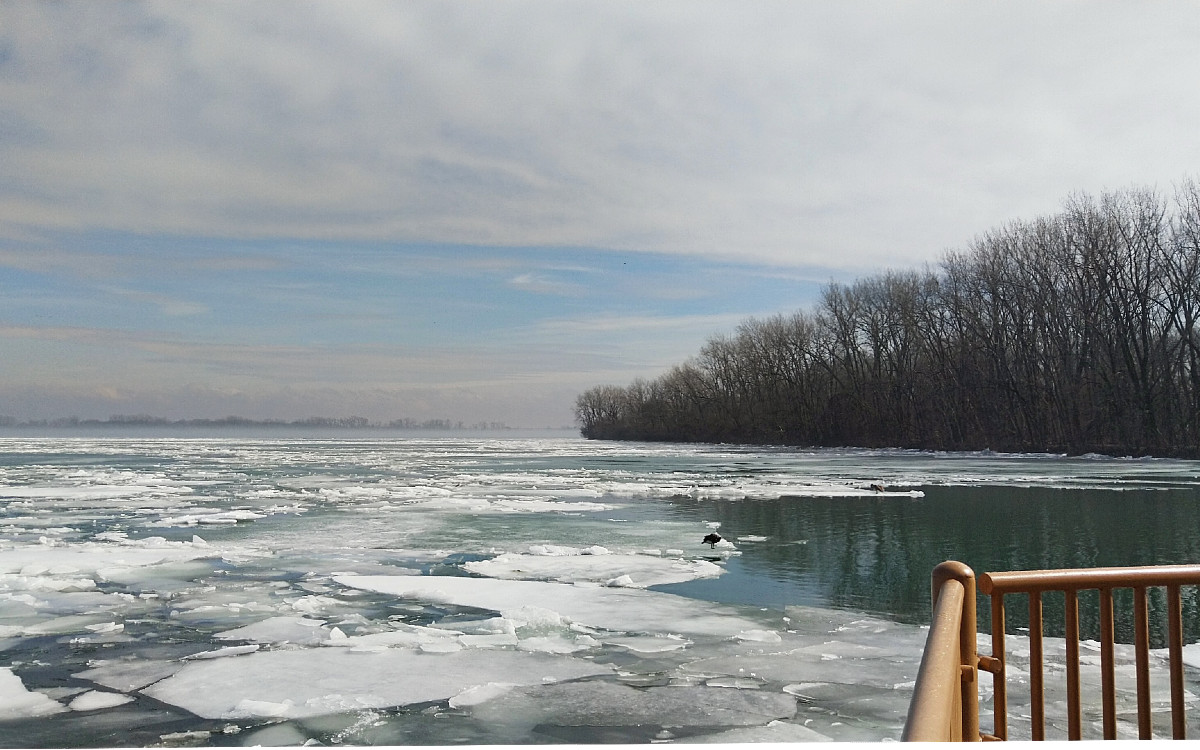 Photo of the Week: Ice Sheets on the Detroit River - Lireo Designs
