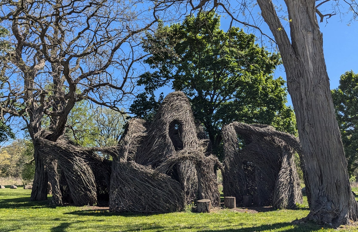 Photo of the Week: Eliza Howell Park Stickwork - Lireo Designs