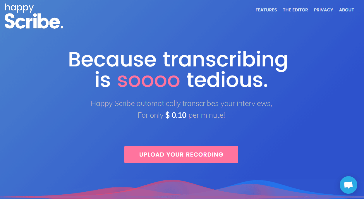 Happy Scribe: Online Service to Create Transcripts for Your Audio and Video - Lireo Designs