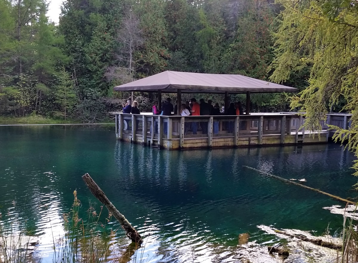 Big Spring Upper Peninsula Michigan