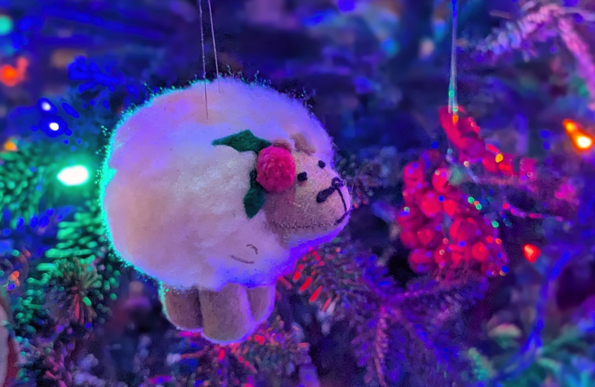 Photo of the Week: Little Lamb, First Ornament On Our Christmas Tree ...