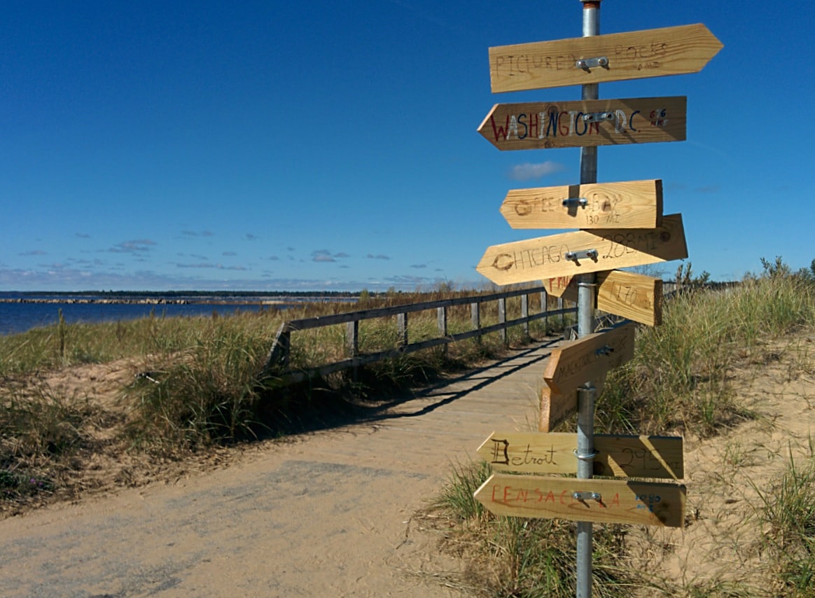 Photo of the Week: Strolling the Boardwalk in Manistique, Michigan ...