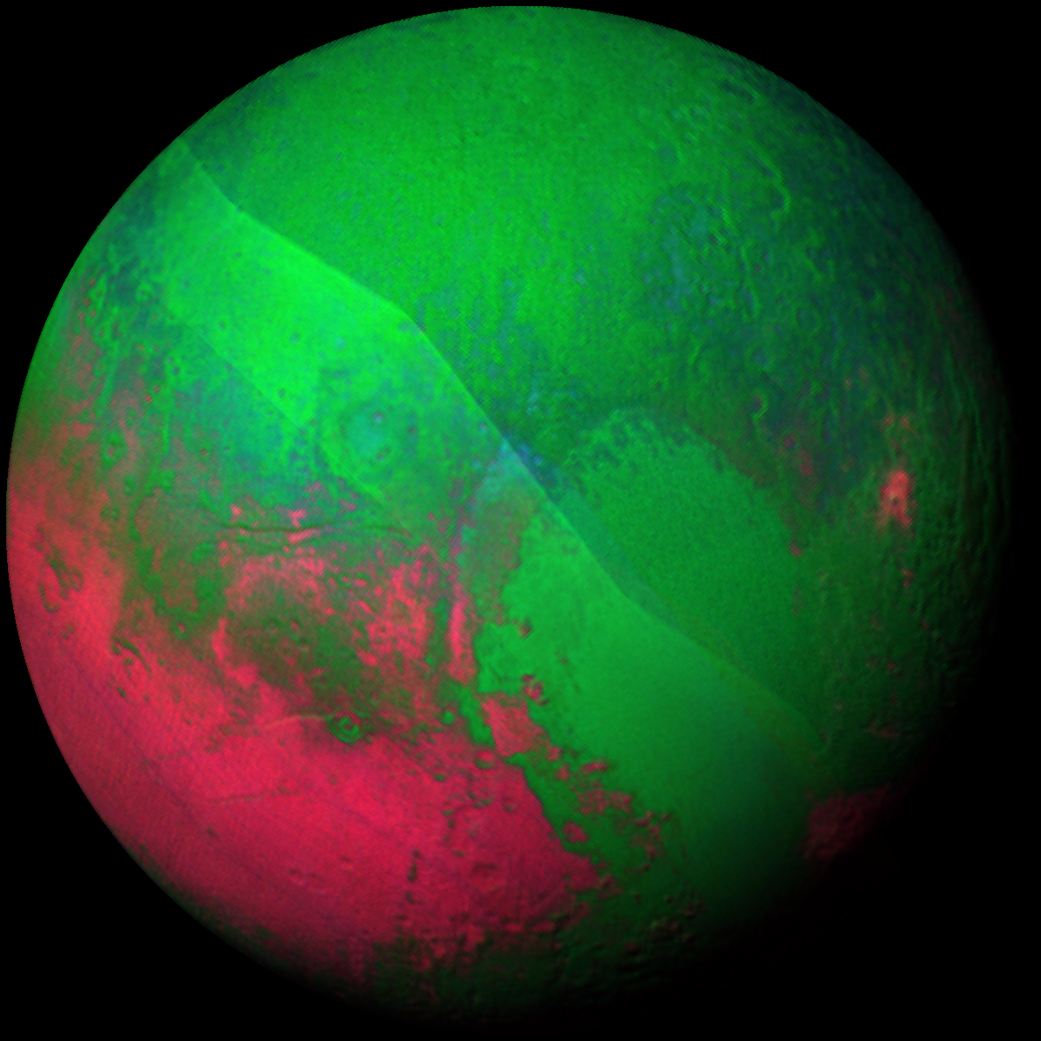 What Color Is Pluto The Planet