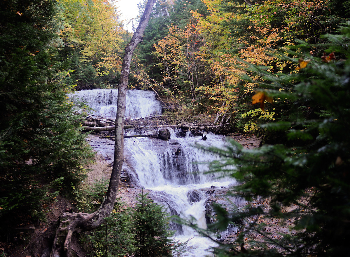 Photo of the Week: Sable Falls near Grand Marais, Michigan - Lireo Designs