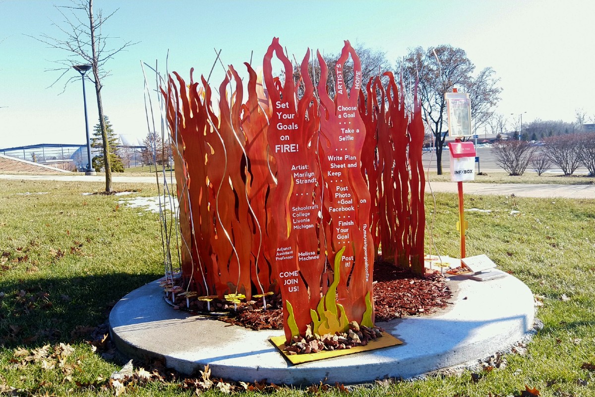 Photo of the Week: Set Your Goals on Fire! - Lireo Designs