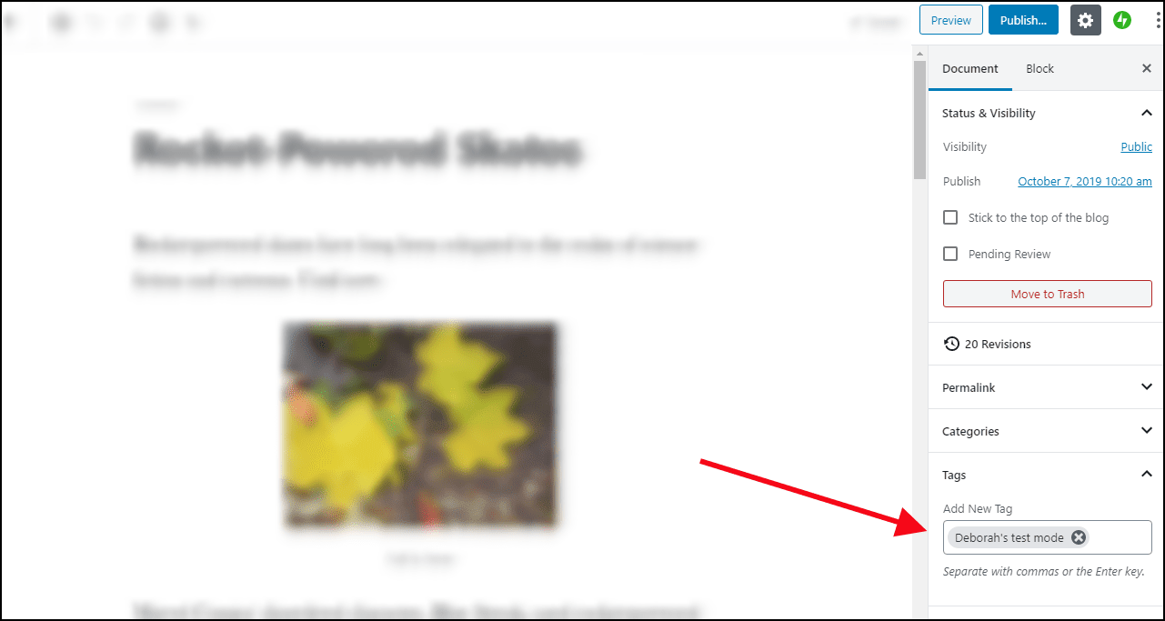 How To Add A Tag With A Single Apostrophe To Your Wordpress Post