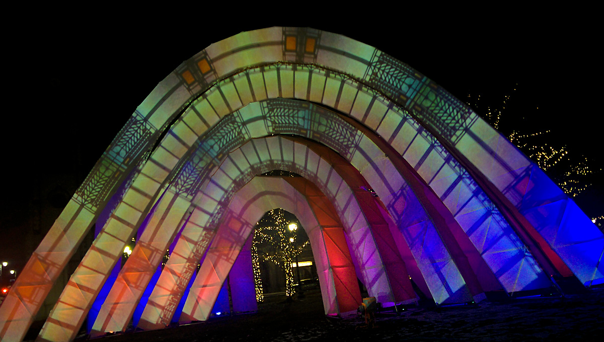 Photo of the Week: LuminoCITY Art Project Lights Up Downtown Detroit ...