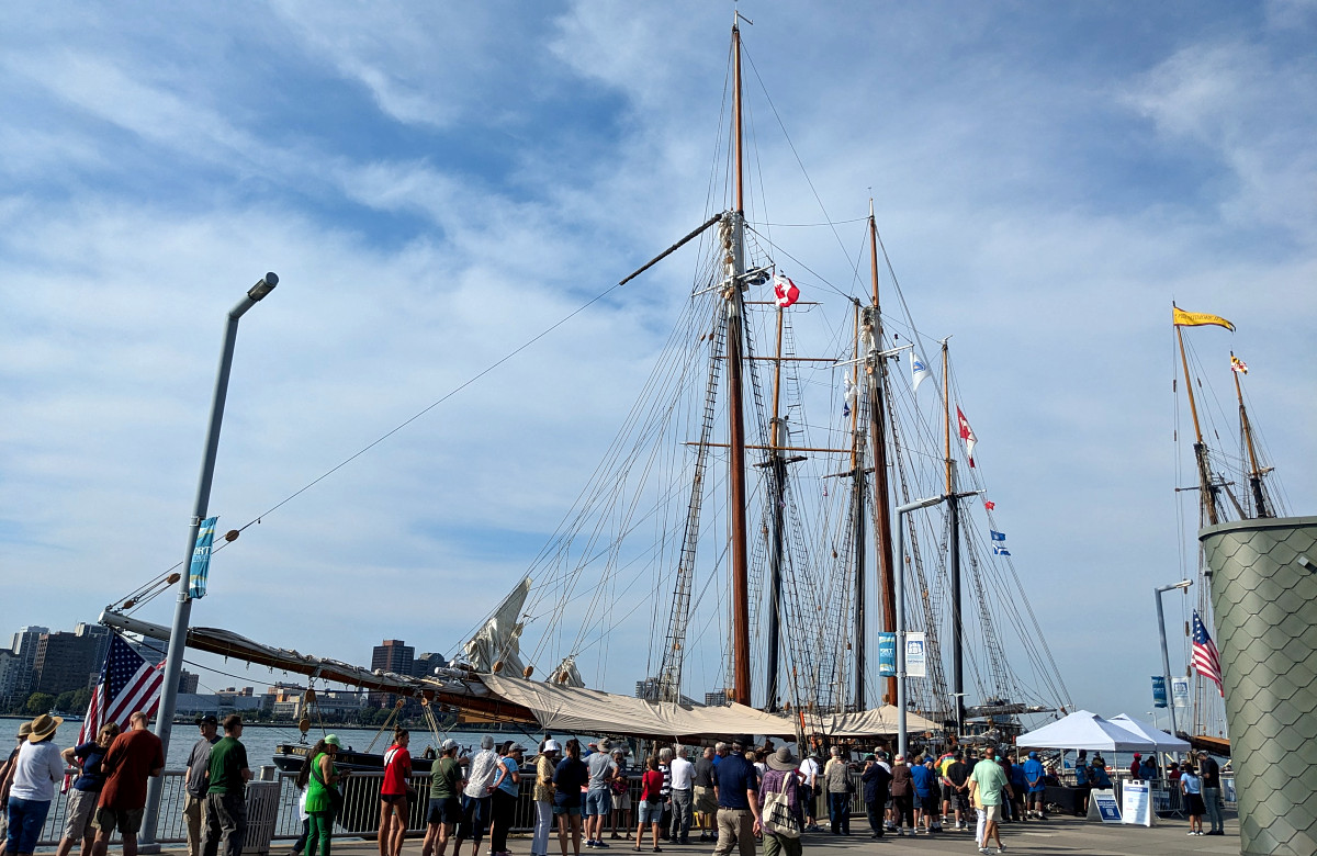 Tall Ships in Detroit - Lireo Designs