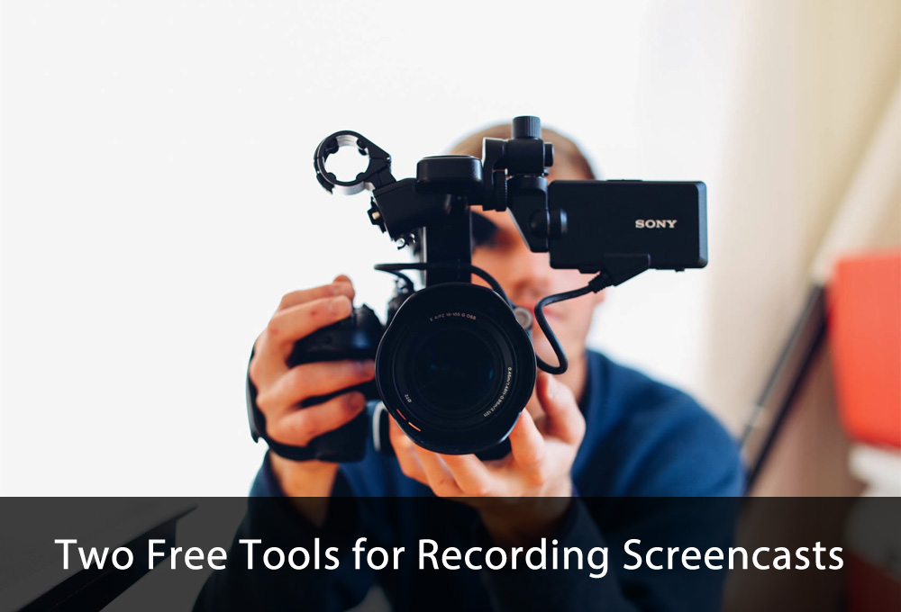 Two Free Tools for Recording Screencasts - Lireo Designs
