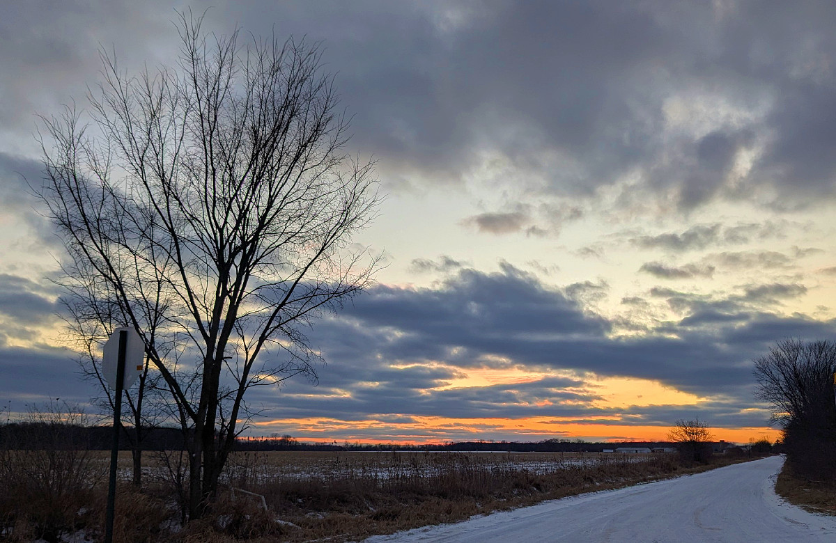 Photo of the Week: Winter Sunset - Lireo Designs