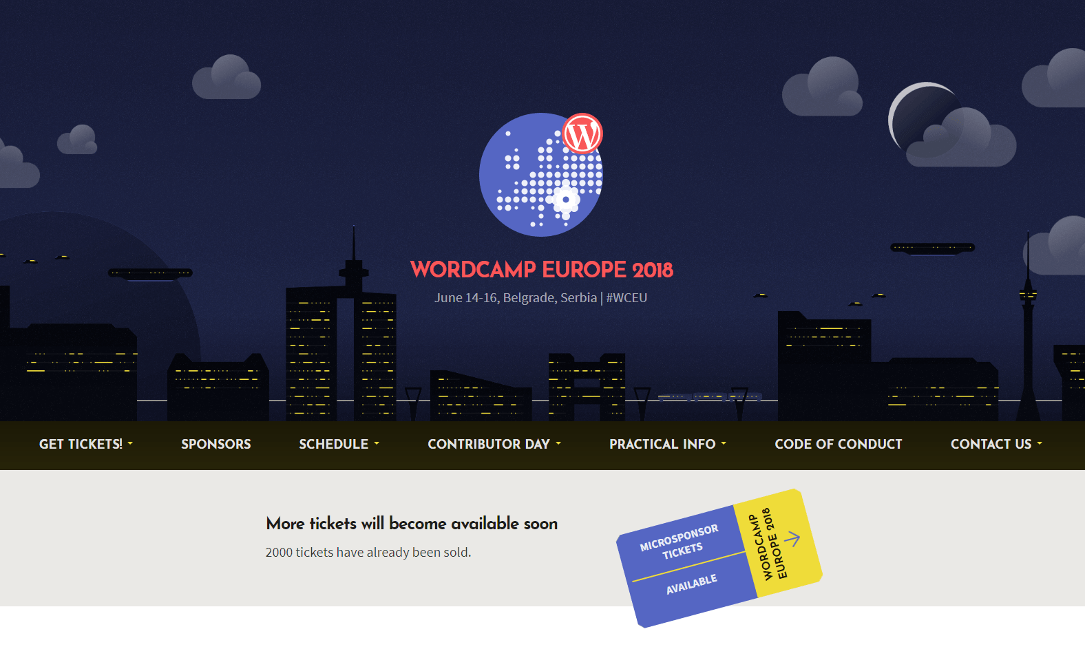 WordCamp Europe 2018 Livestream Tickets Available - Lireo Designs