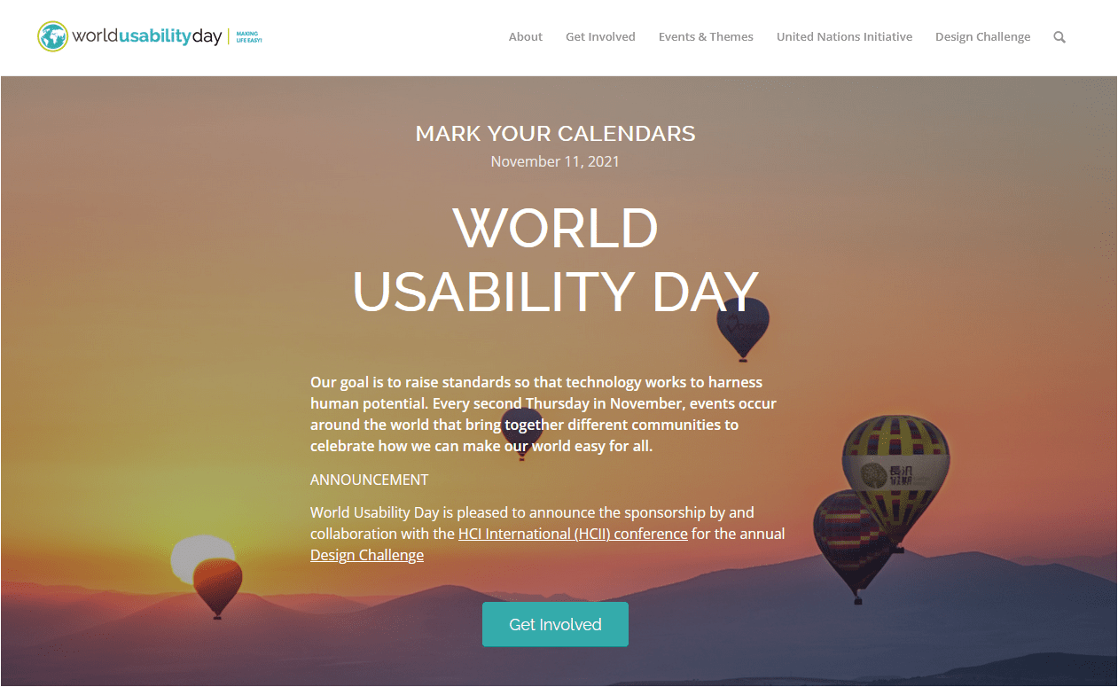 World Usability Day Returns November 11, 2021 - Lireo Designs